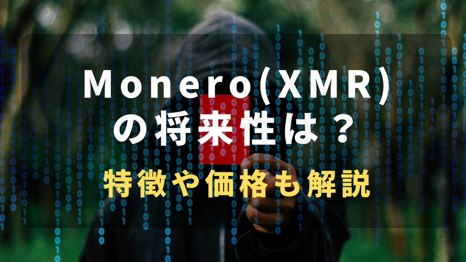 仮想通貨Monero(XMR)の将来性は？特徴や価格も解説